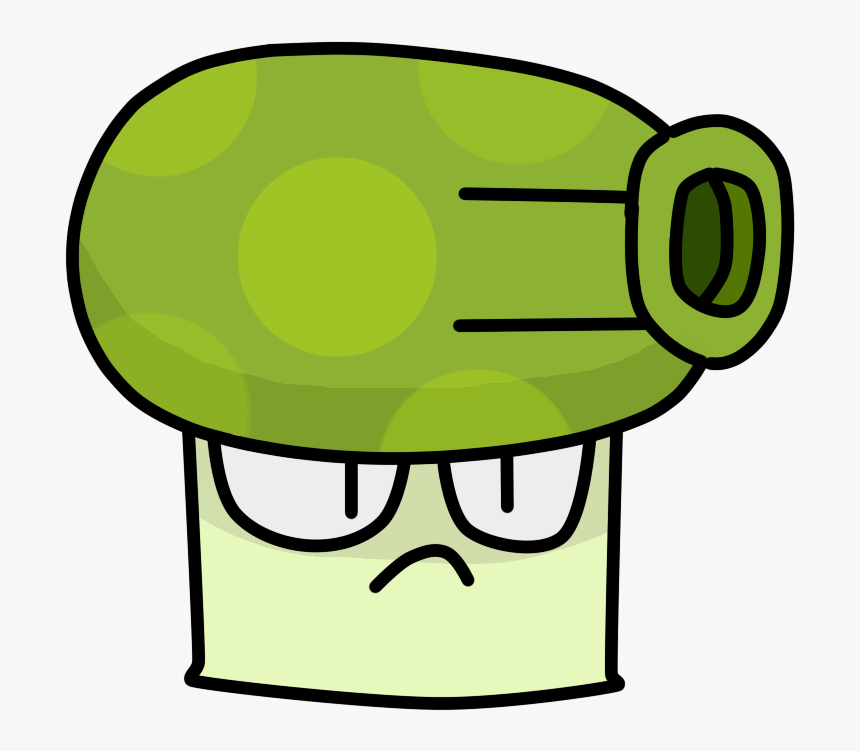 Launches Spores That Slows Down - Pvz Gw Goop Shroom, HD Png Download ...