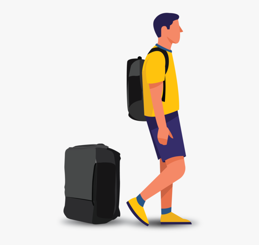 Hand Luggage, HD Png Download , Transparent Png Image - PNGitem