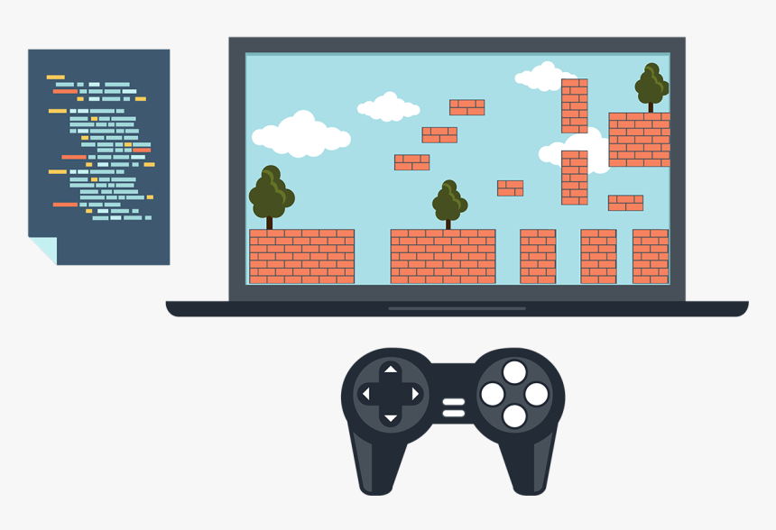 Coding Clipart Transparent - Games Development, HD Png Download ...