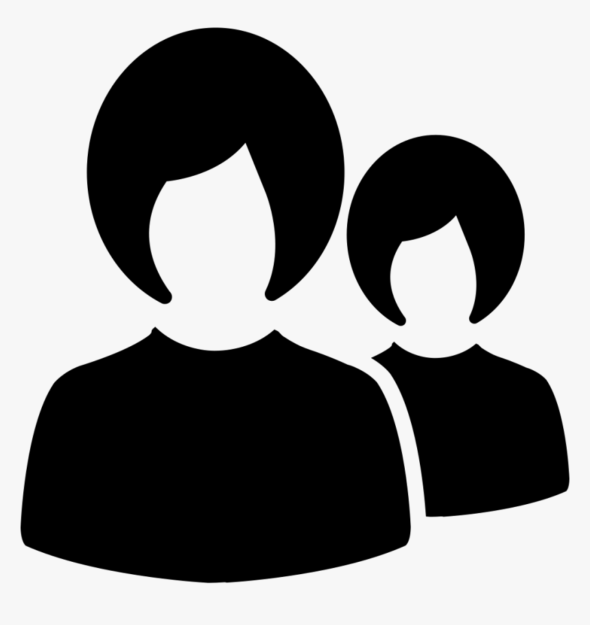Computer Icons Woman Download - Two Women Icon, HD Png Download ...