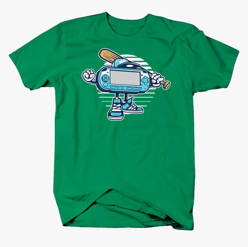 Handheld Video Game New York Baseball Bat Cap Sports - T-shirt, HD Png ...