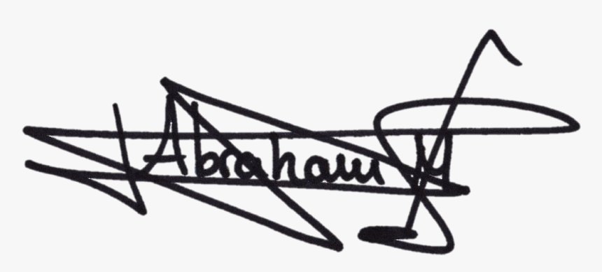 Firma Abraham Mateo 2013 - Signature Png Abraham, Transparent Png ...