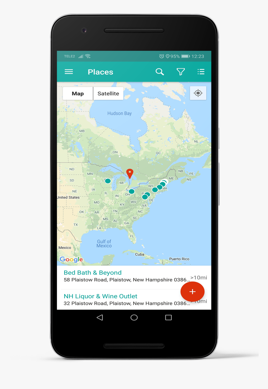 Gif De Google Maps, HD Png Download , Transparent Png Image - PNGitem