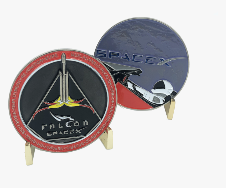 Spacex Challenge Coin, HD Png Download , Transparent Png Image - PNGitem