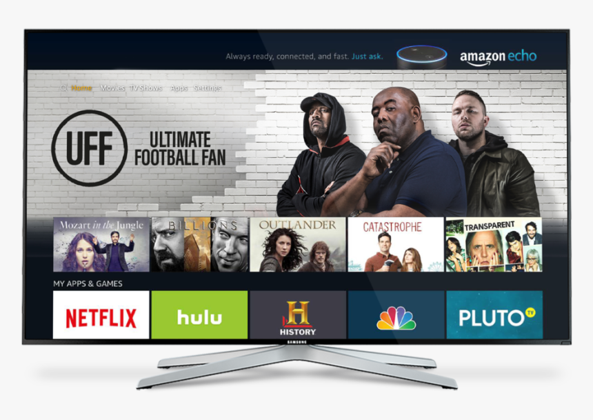 Uff Amazon Fire Tv Screen V3 Transparant - Led-backlit Lcd Display, HD ...