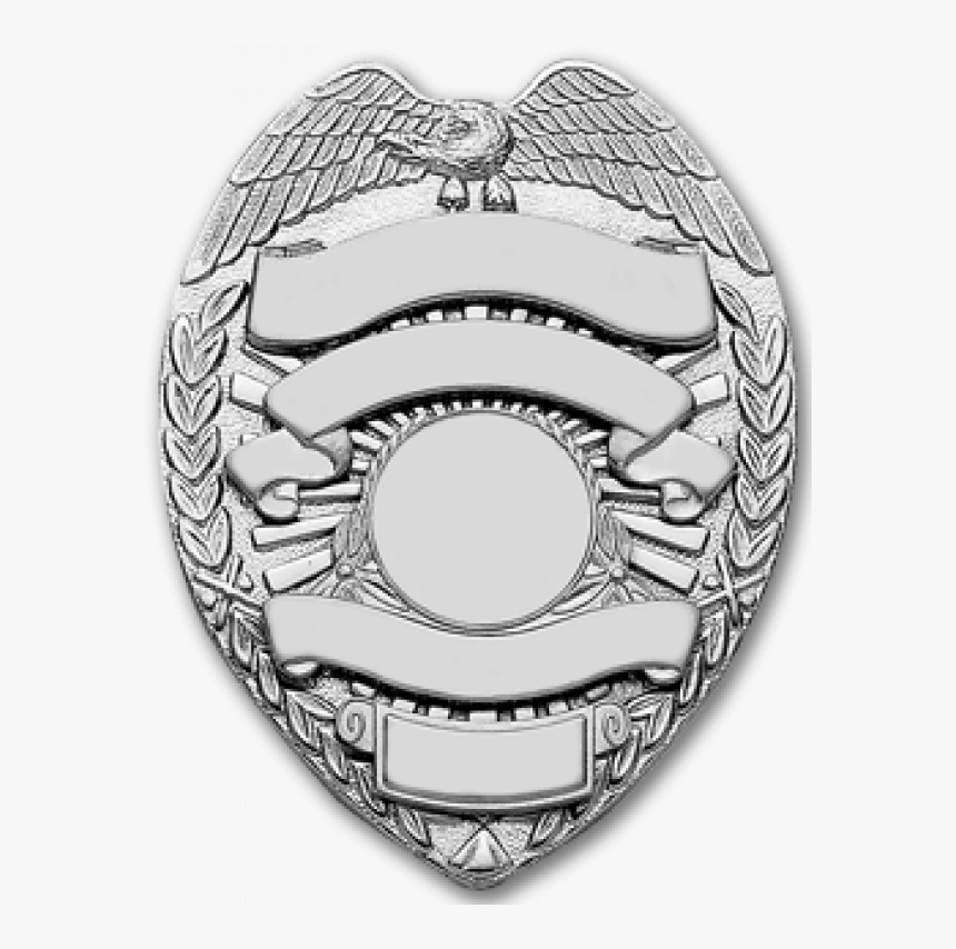 Blank Police Badge Template