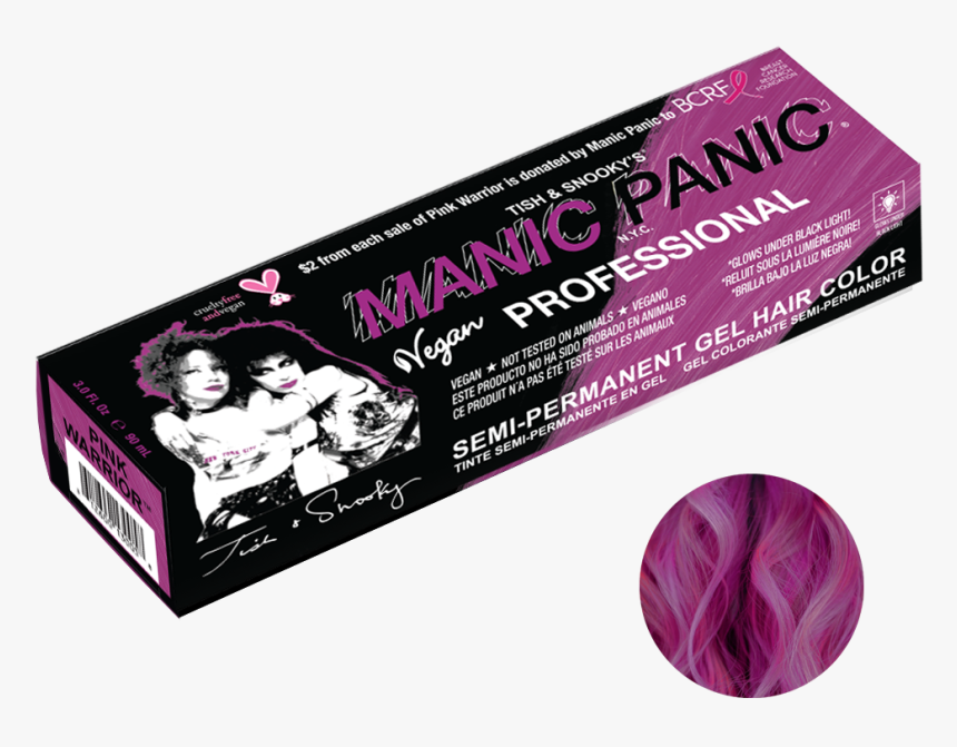 Manic Panic Pink Warrior, HD Png Download , Transparent Png Image - PNGitem