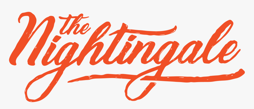 The Nightingale - Calligraphy, HD Png Download , Transparent Png Image ...