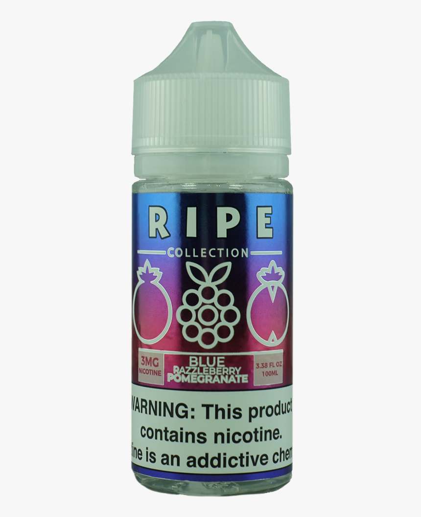 Blue Razzleberry Pomegranate By Vape 100 Ripe Collection, HD Png ...
