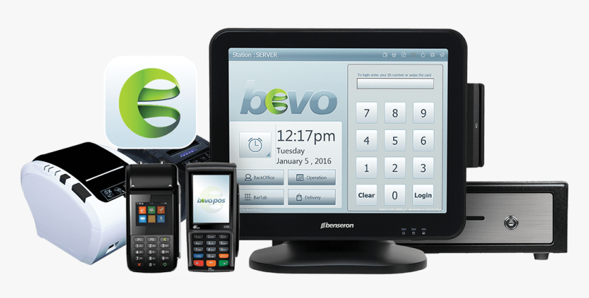 Point Of Sale Hardware - Quick Service Pos, HD Png Download ...