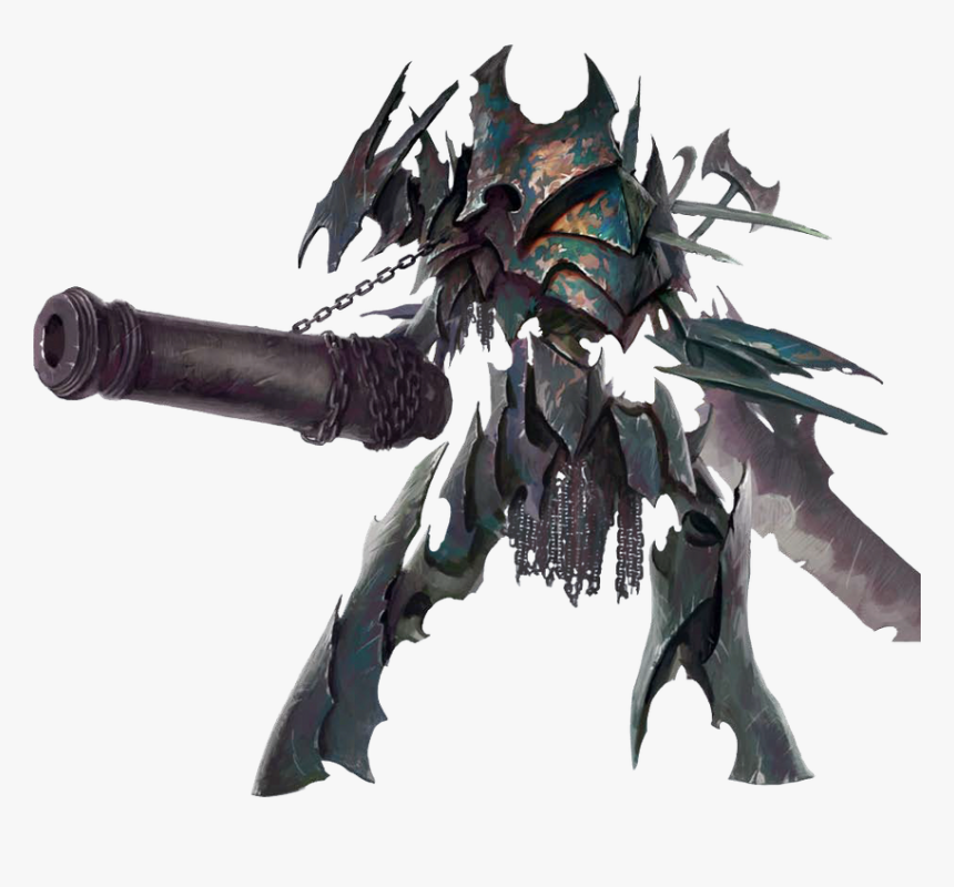 Golem - Cannon - 02 - Cannon Golem Pathfinder, HD Png Download ...