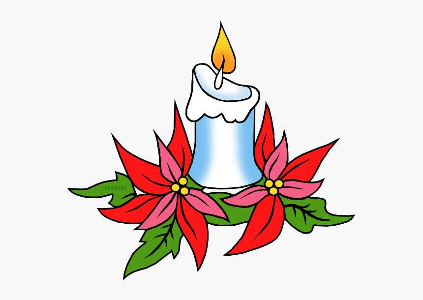 Christmas Candles Clip Art