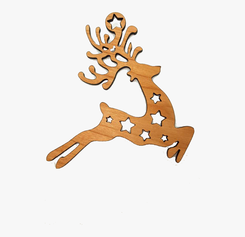 Flying Christmas Reindeer, HD Png Download , Transparent Png Image ...