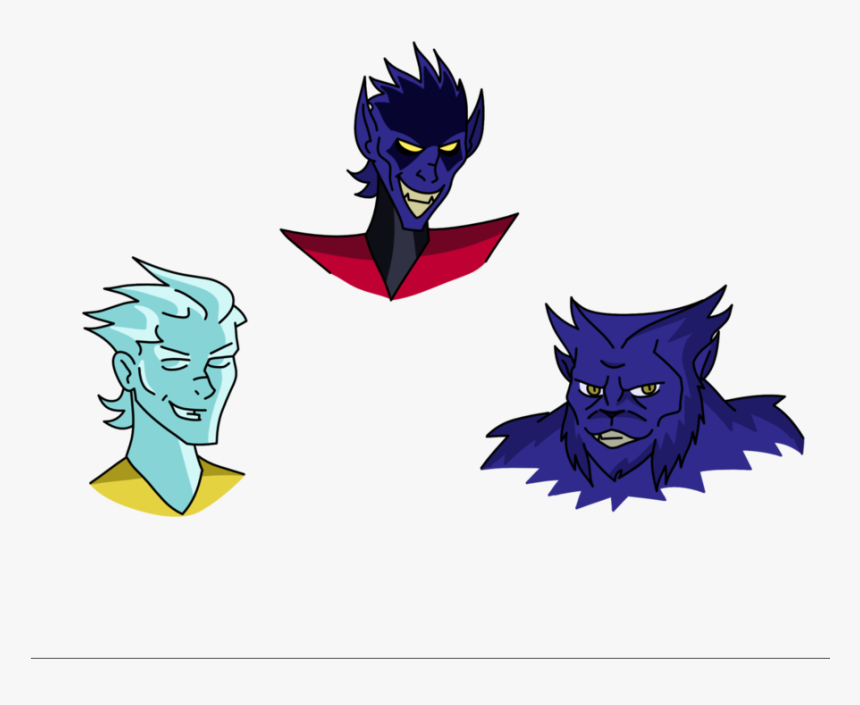 Xmen Drawing Ice Man - Cartoon, HD Png Download , Transparent Png Image ...