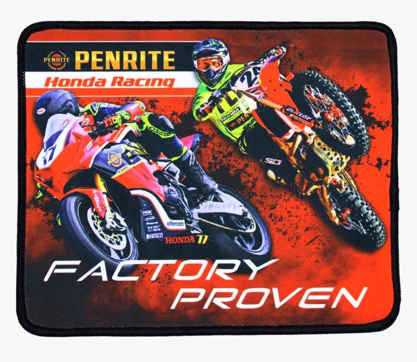 Honda Racing Mouse Pad - Superbike Racing, HD Png Download ...