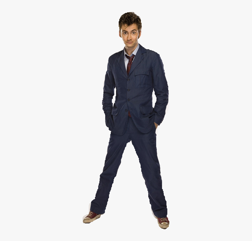 David Tennant Doctor Who Blue Suit, HD Png Download , Transparent Png ...