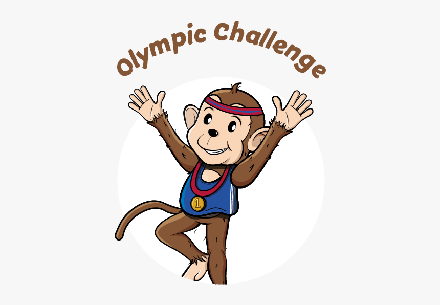 Mettlemonkeys Adventures V2 Olympics - Cartoon, HD Png Download ...