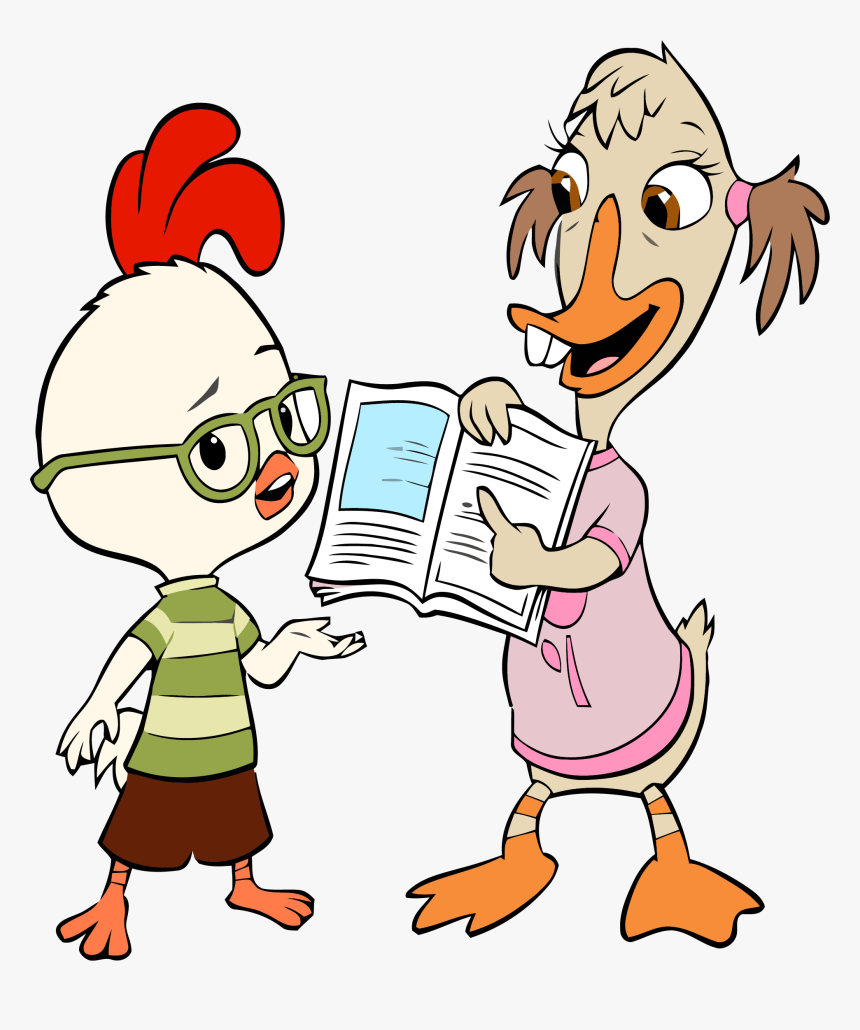 Chicken Little Abby Mallard Book Clipart Png - Chicken Little And Abby ...