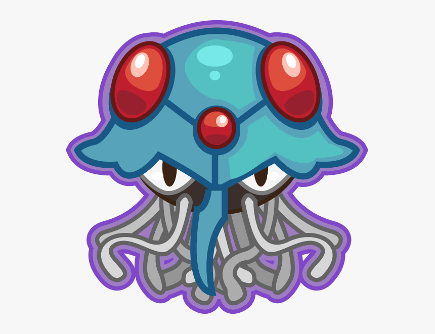 Chibi Tentacool, HD Png Download , Transparent Png Image - PNGitem