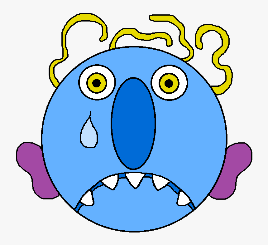 Glad Monster Sad Monster Printable Masks, HD Png Download , Transparent ...