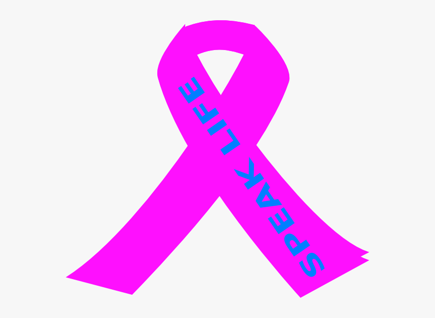 Hot Pink Breast Cancer Ribbon, HD Png Download , Transparent Png Image ...
