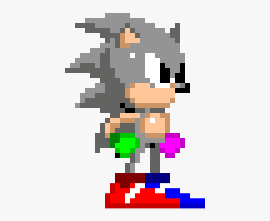 Sonic The Hedgehog Pixel, HD Png Download , Transparent Png Image - PNGitem