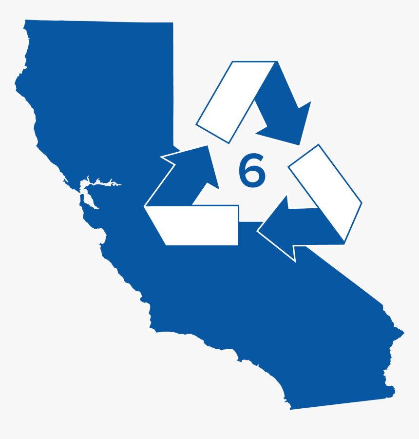 California Recycle - Recycle Icon Vector Free, HD Png Download ...
