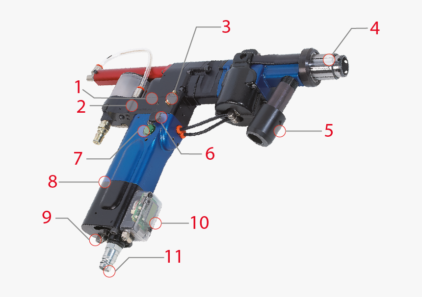 Seti-tec Line Pneunatic Advanced Drilling Units Desoutter - Seti Tec St ...