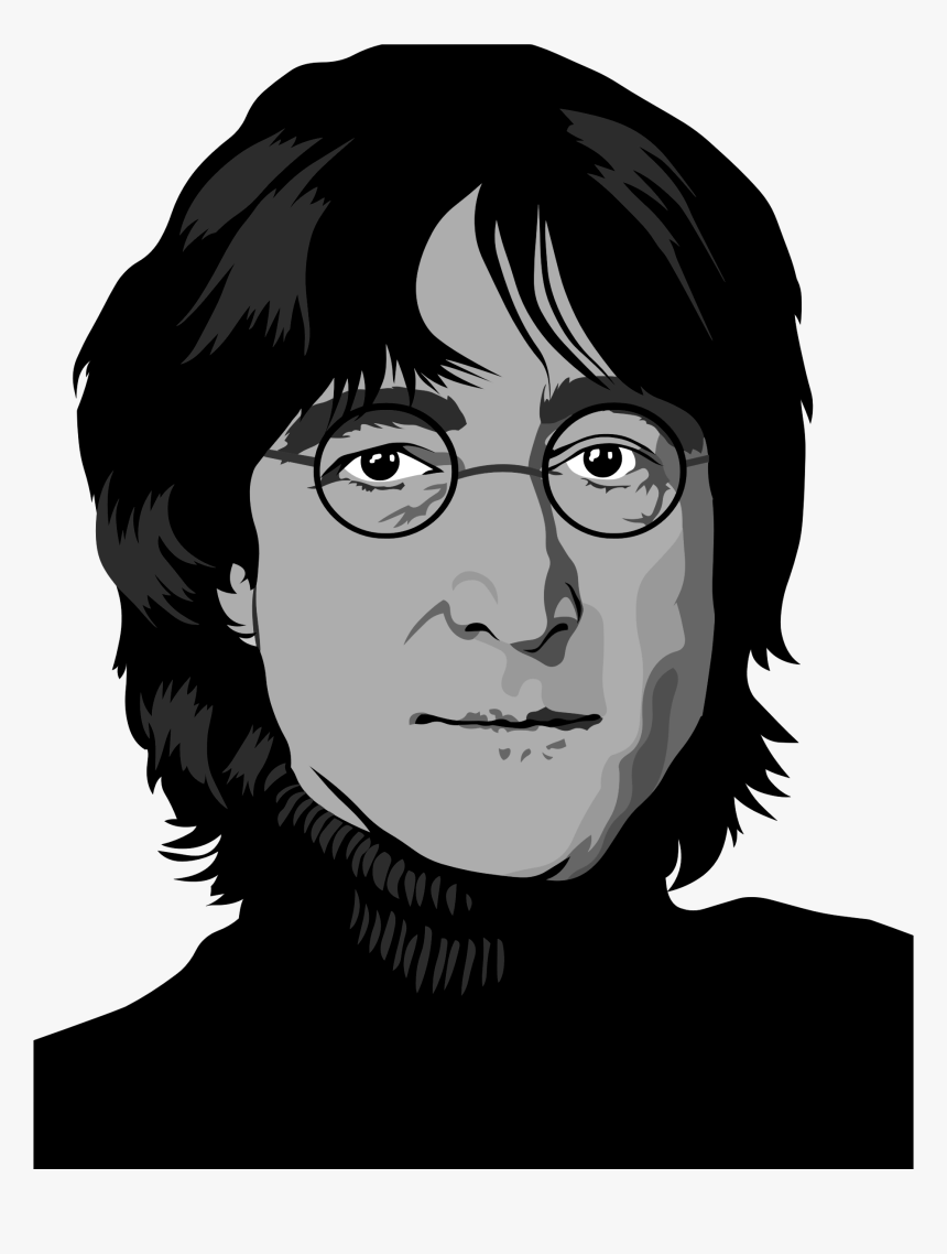 John Lennon Portrait - John Lennon, HD Png Download , Transparent Png ...
