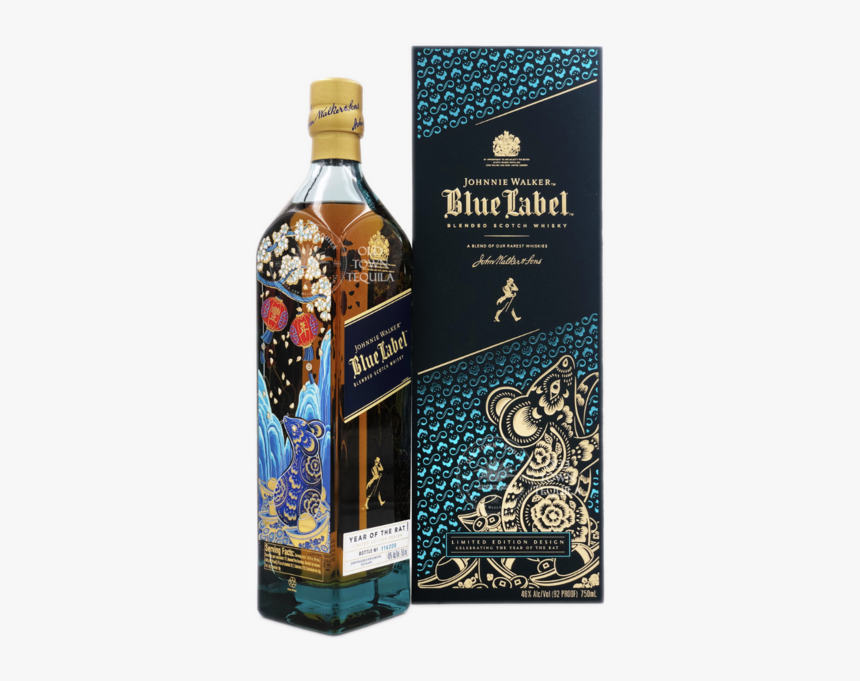 Johnnie Walker Blue Label Zodiac Year, HD Png Download , Transparent ...