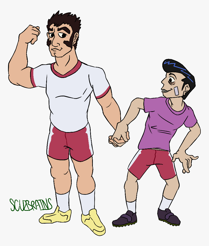 It’s His First Time Being Hand-holded - Cartoon, HD Png Download ...