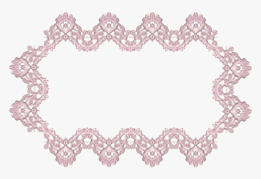 Transparent Lace Ribbon Png - Lace Frame Vector Png, Png Download ...