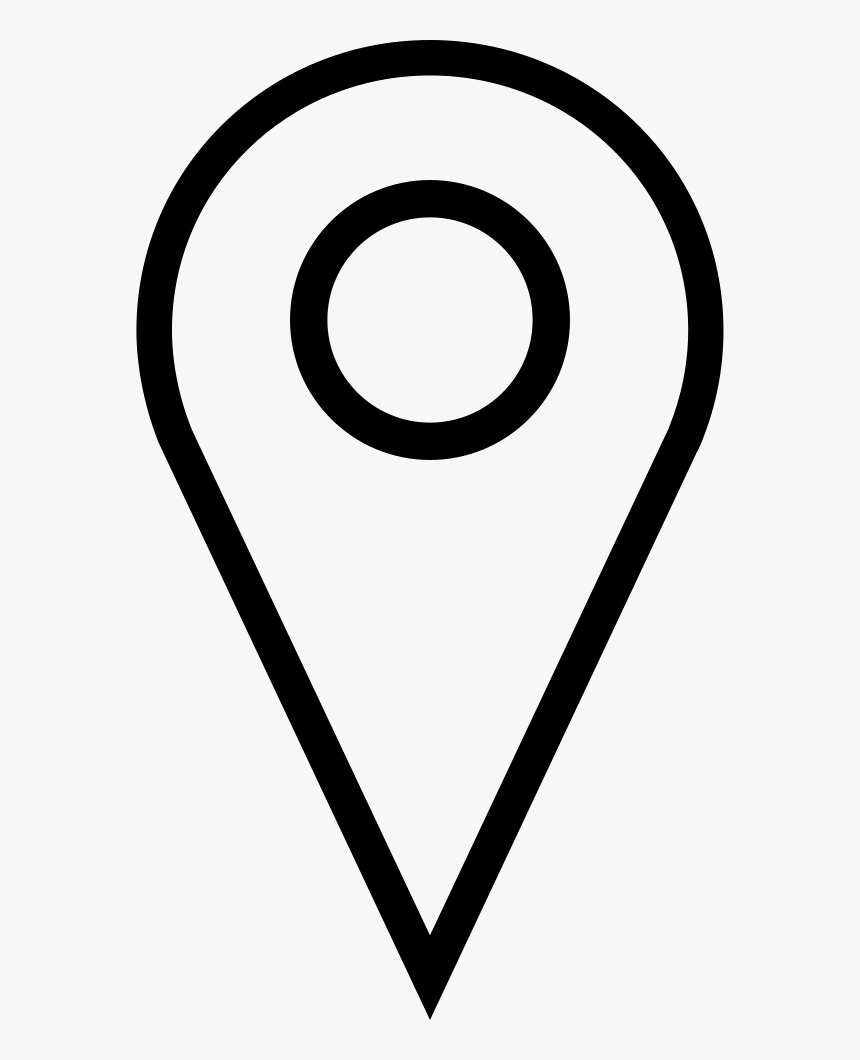 Ios Location Outline Comments - Location Outline Png, Transparent Png ...