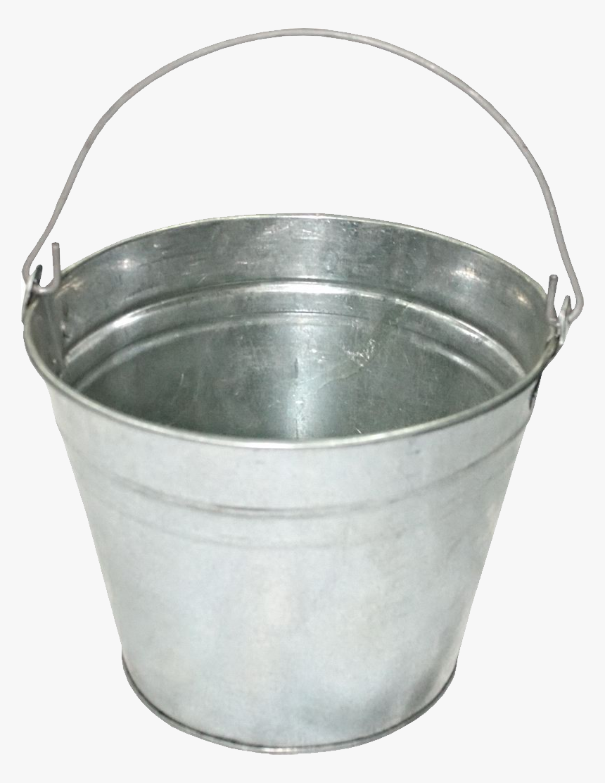 Steel Bucket Png Image - Transparent Background Bucket Png, Png ...