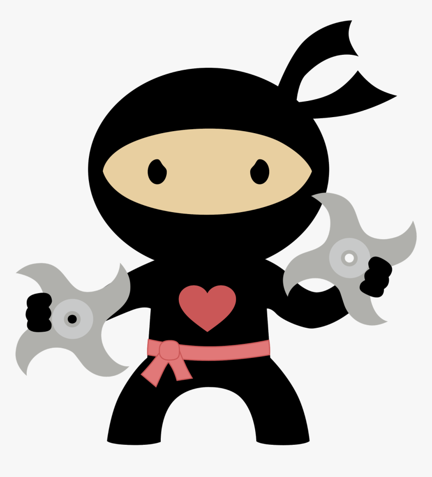 Ninja Clipart Transparent - Girl Ninja Clipart Transparent Background ...