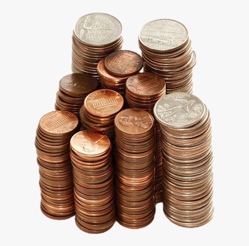 Pile Of Money And Change