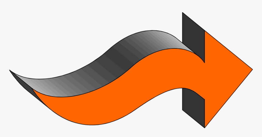 Arrows With Orange Background, HD Png Download , Transparent Png Image ...