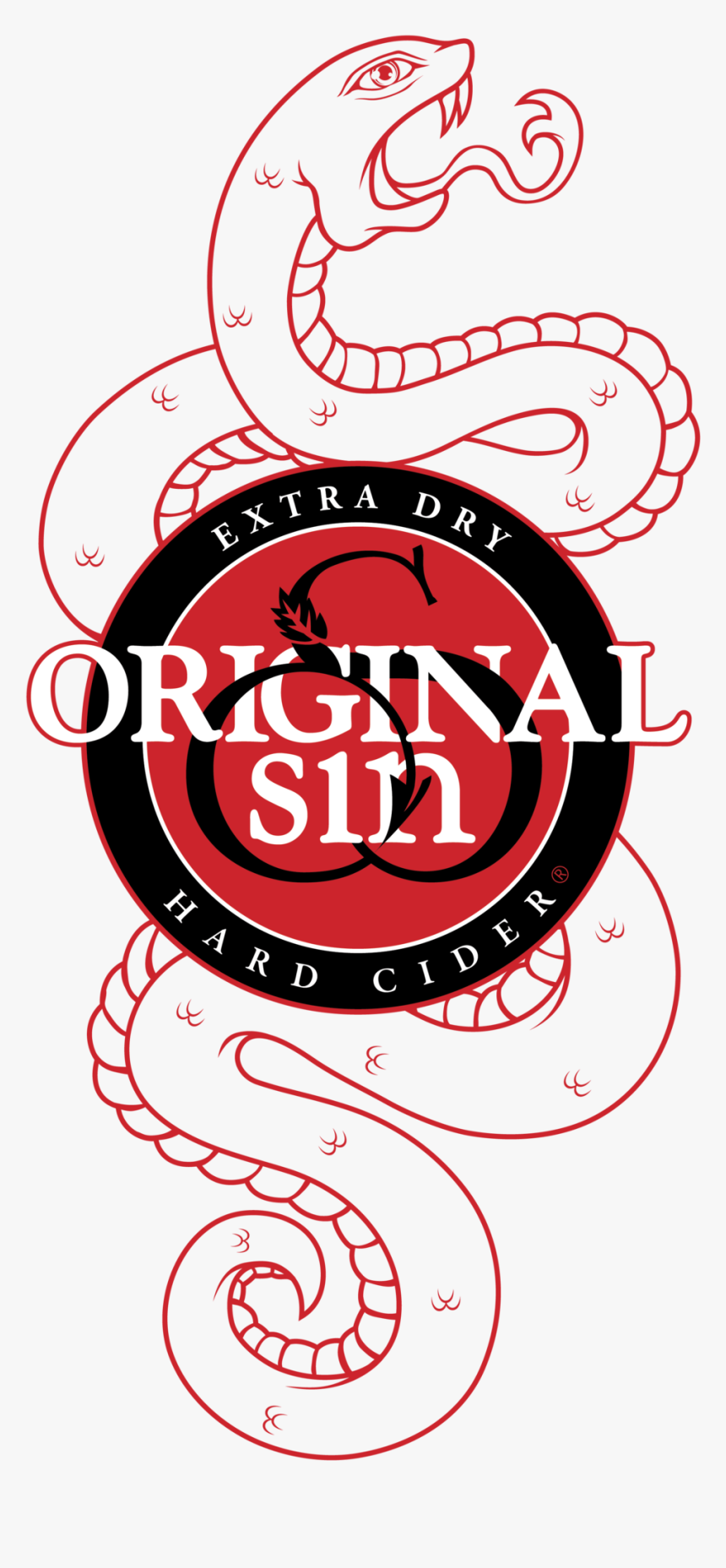 Ossnakelogo01-01 - Original Sin Cider Logo, HD Png Download ...