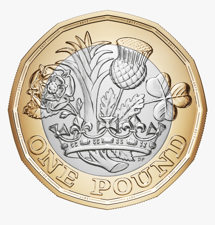 Brand New 12-sided Pound Coin Clip Arts - New 1 Pound Coin, HD Png ...
