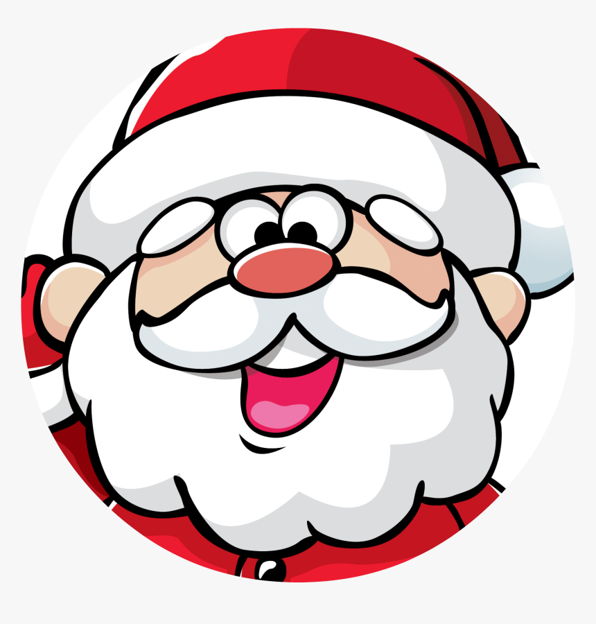 Christmas Santa Face Transparent Background Png - Father Christmas Png ...