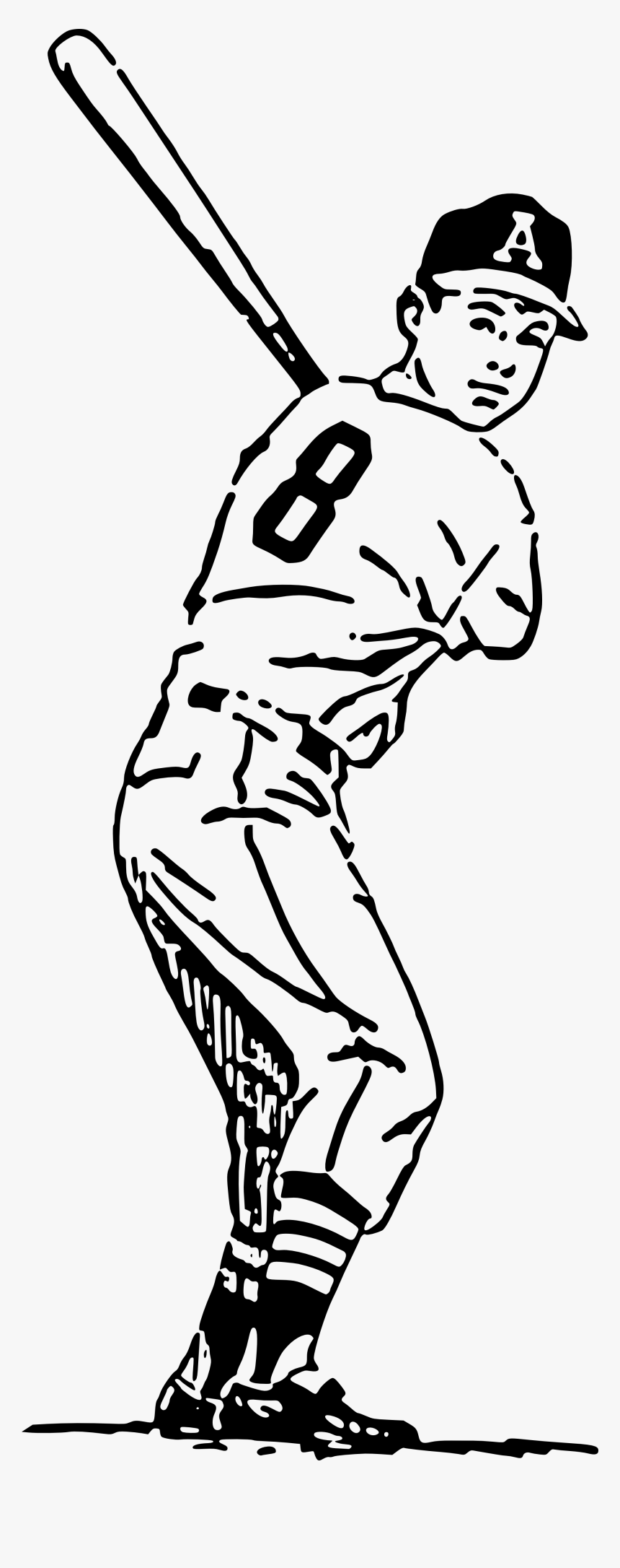 Thumb Image - Baseball Player Cartoon Drawing, HD Png Download ...