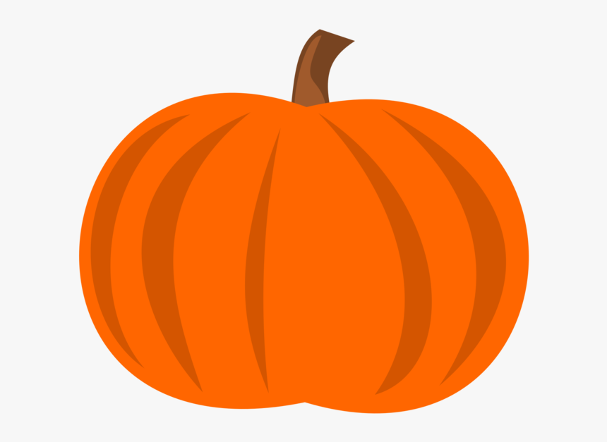 Plain Pumpkin Svg Clip Arts Download - 2d Pumpkin, HD Png Download ...