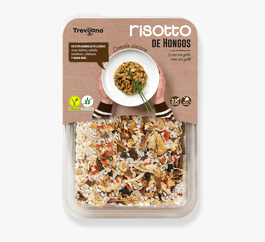 Risotto Hongos S - Trevijano Risotto, HD Png Download , Transparent Png ...
