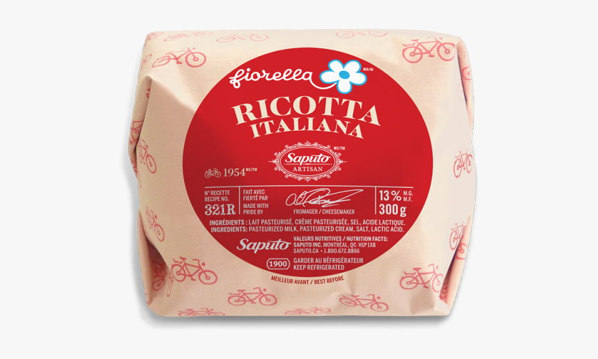Ricotta Fiorella Saputo, HD Png Download , Transparent Png Image - PNGitem