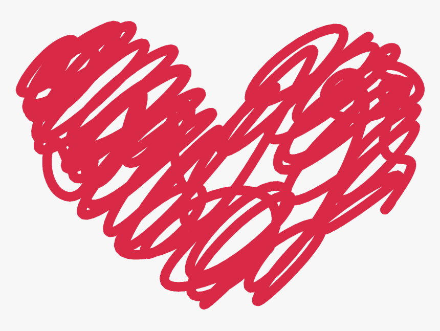 Transparent Heart Doodle Png - Heart Doodle Clipart Transparent ...