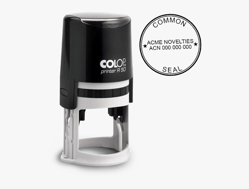 Common Seal Straight - Colop, HD Png Download , Transparent Png Image ...