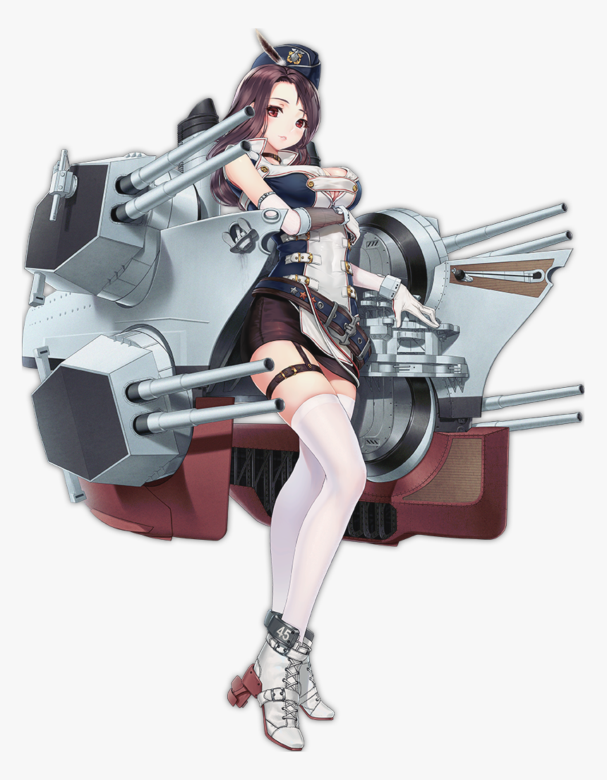 Colorado Drawn By Rail - Uss West Virginia Azur Lane, HD Png Download ...