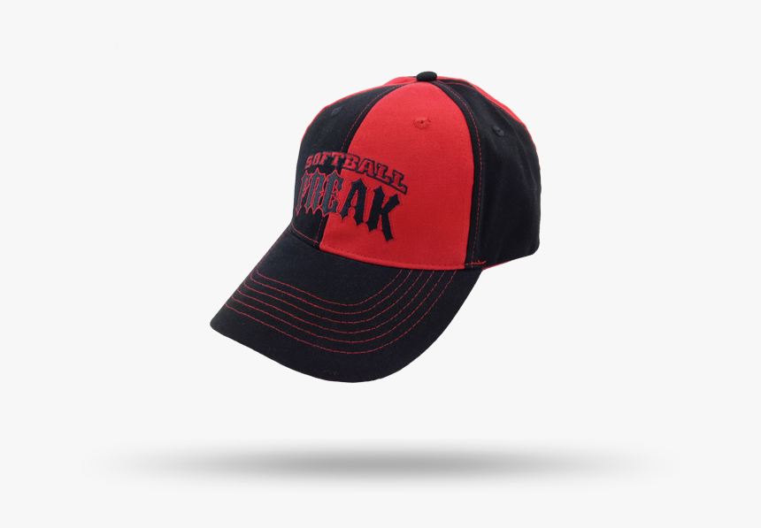 Wholesales Embroidery Character Red And Black Split - Baseball Cap, HD ...
