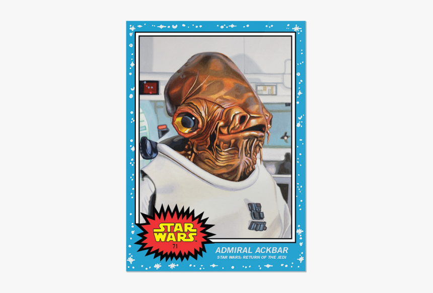 Topps Star Wars Living Set™ Card - Star Wars Topps Living Set Cards, HD ...