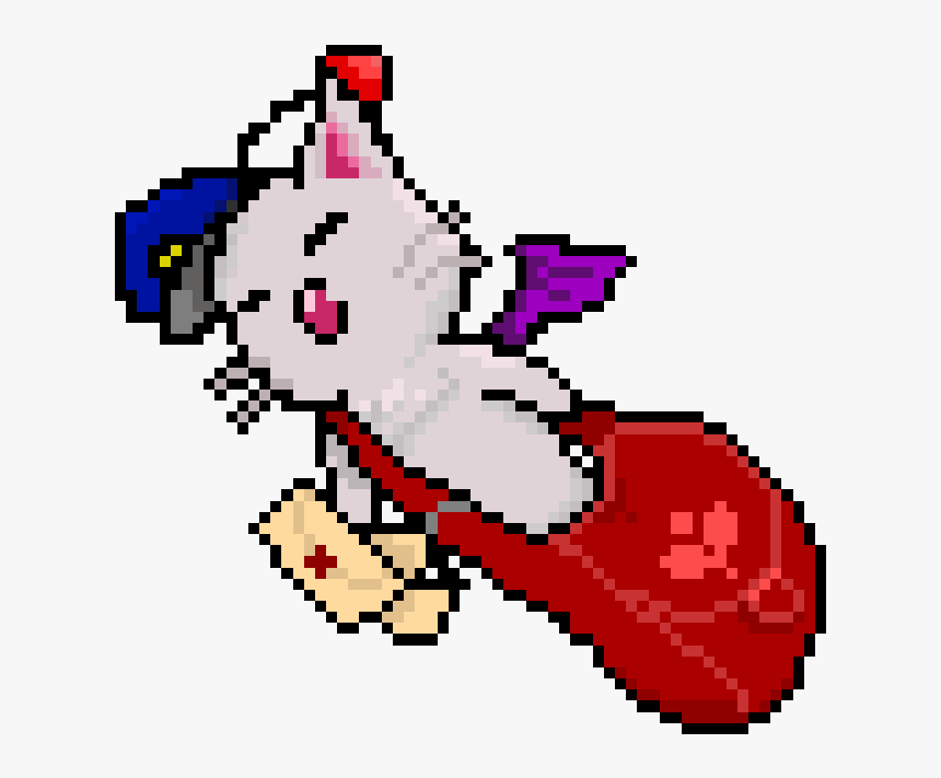 Final Fantasy Moogle Icon, HD Png Download , Transparent Png Image ...